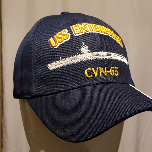 Accessories | Military Us Navy Uss Enterprise Hat | Poshmark